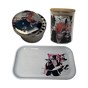 Soul Reaper Swordman Anime Rolling Tray Set (Grinder+Tray)
