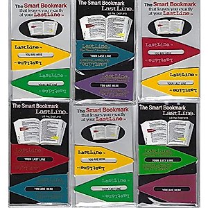 12 Official Last Line Bookmarks