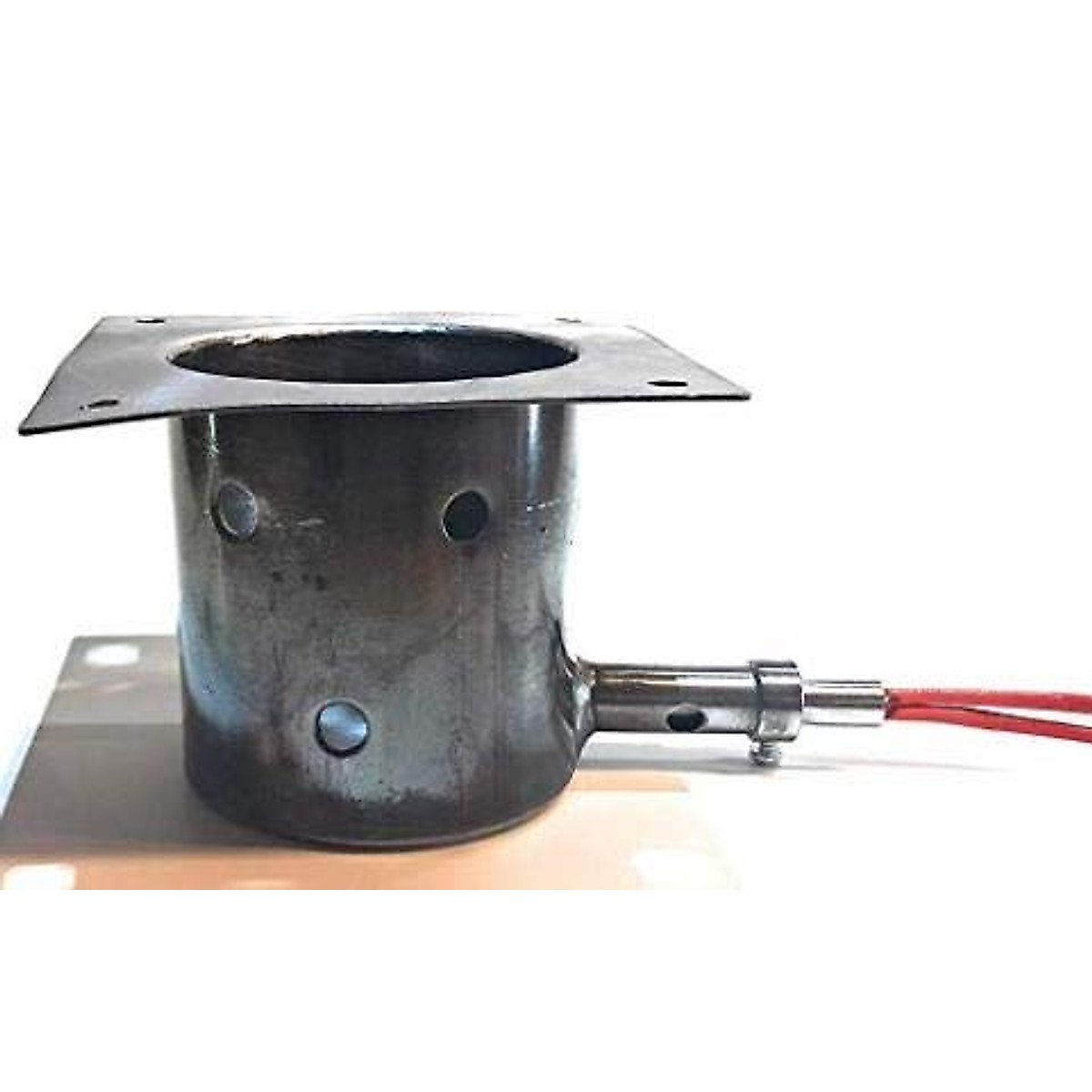 ZHOUWHJJ Fire Pot Burn Pot and Hot Rod Ignitor Kit Replacement Parts Plus Screws and Fuse for Traeger and Pit boss Pellet Grill