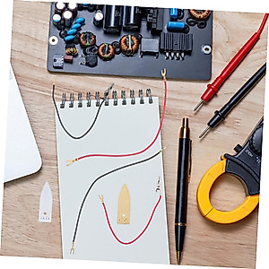 KICHOUSE 1 Set Battery Experiment Kit Fruit Experiment Tools Fruit Battery Experiment Supplies Anode for Zinc Electroplating Electrode Strips Fruit Battery Experiment Anode Copper