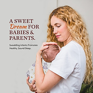 San Francisco Baby Animal Swaddle Blankets, 3-Pack – Soft, Bamboo Rayon and Cotton Baby Blankets for Boys and Girls Promote Sound Sleep – 47x47 in. Receiving Blanket/Multipurpose Baby Essentials