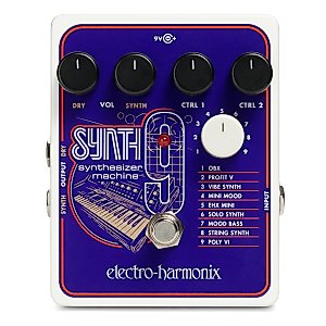 Electro-Harmonix SYNTH9 Synthesizer Machine Pedal
