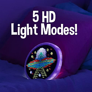 Lite Brite Oval High Definition - Light Up Toy – 650 Mini Pegs, 8 HD Design Templates, Great Gift for Girls and Boys Ages 6+