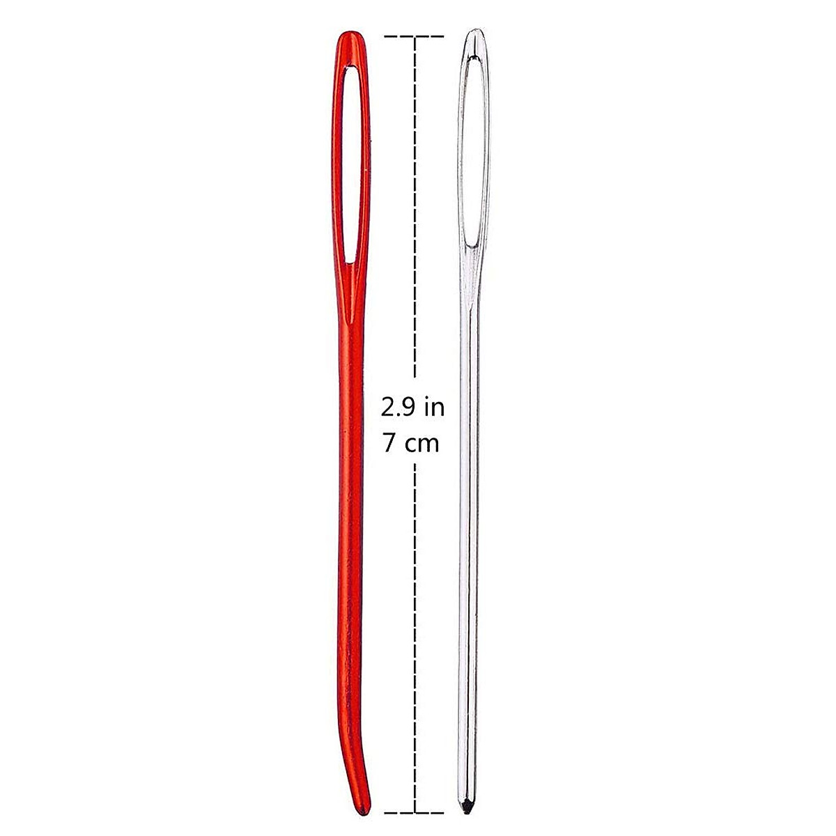 Size 6.5mm 7.0mm 8.0mm 9.0mm 10.0mm Crochet Hooks Set Ergonomic Grip Soft Handles Aluminum Crochet Hook Size K L M N/P in Case