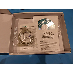 MOXA UPort 1610-16 USB to 16-Port RS-232 Serial Hub, USB 2.0 hi-Speed, 921.6Kbps, 15KV ESD Protection