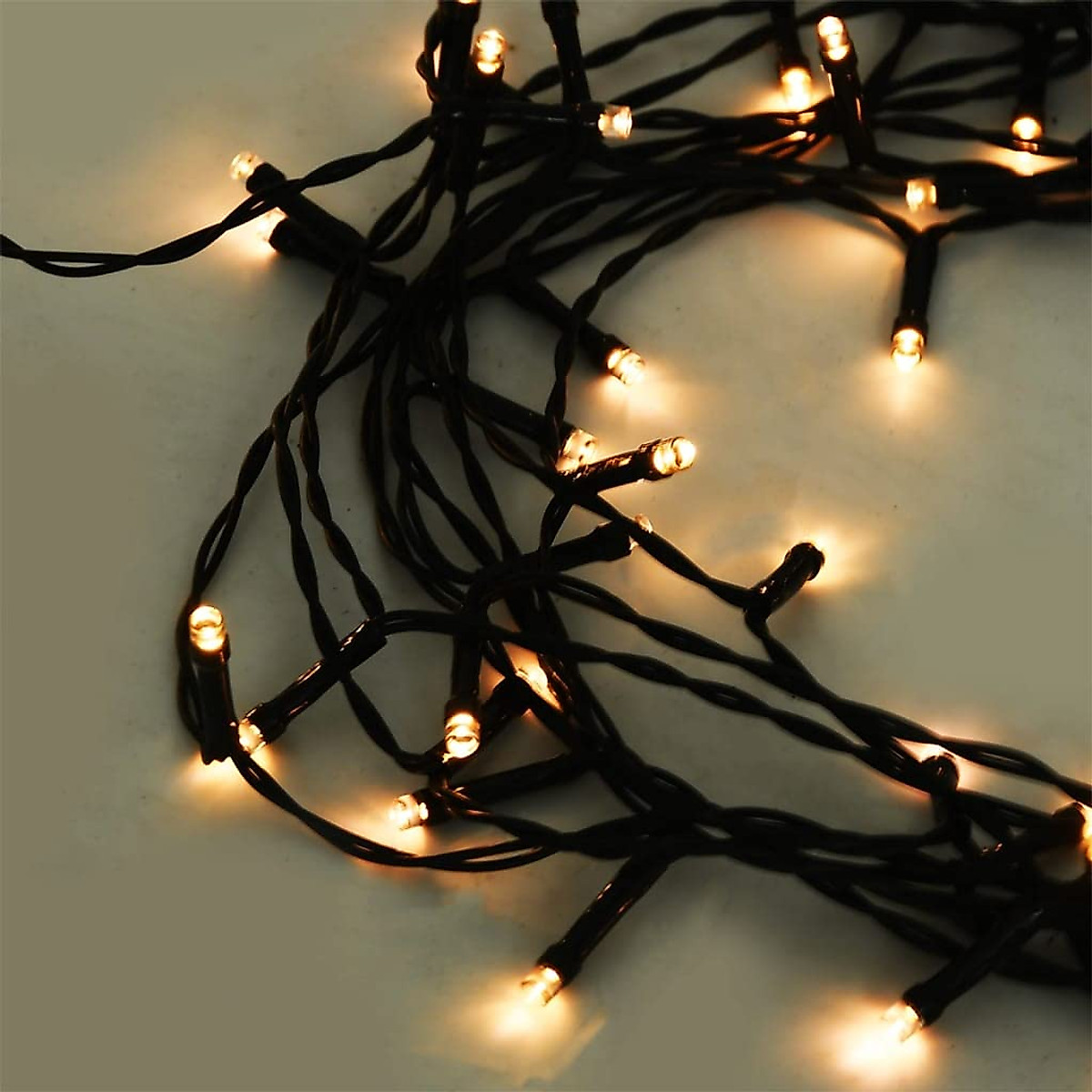 LED String with 150 LEDs Warm White 1197" PVC,Tent Lights,Classroom Lights,Camping Lights String, String Lights for Home, Party, Christmas, Wedding, Garden Decoration