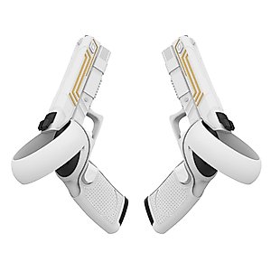 LeeCAE VR Games Shooting Game Shell Compatible with Quest 2 Touch Controller Accessories Enhanced VR Games Experience Controller case