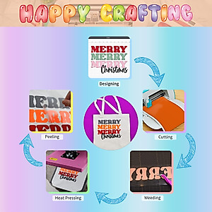 TransWonder White Puff-Vinyl-Heat-Transfer - 12x6' Puff Vinyl 3D Puff Heat Transfer Vinyl Puff HTV Vinyl for T-Shirts, Puff Iron on Vinyl for Cricut Gifts for Halloween Christmas