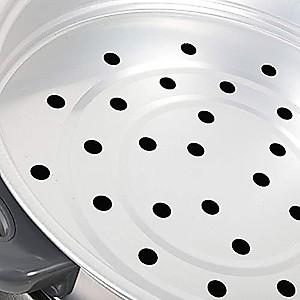 Black & Decker RC2850 1100W 2.8 L 11.8 Cup Rice Cooker (Non-USA Compliant), White, standard