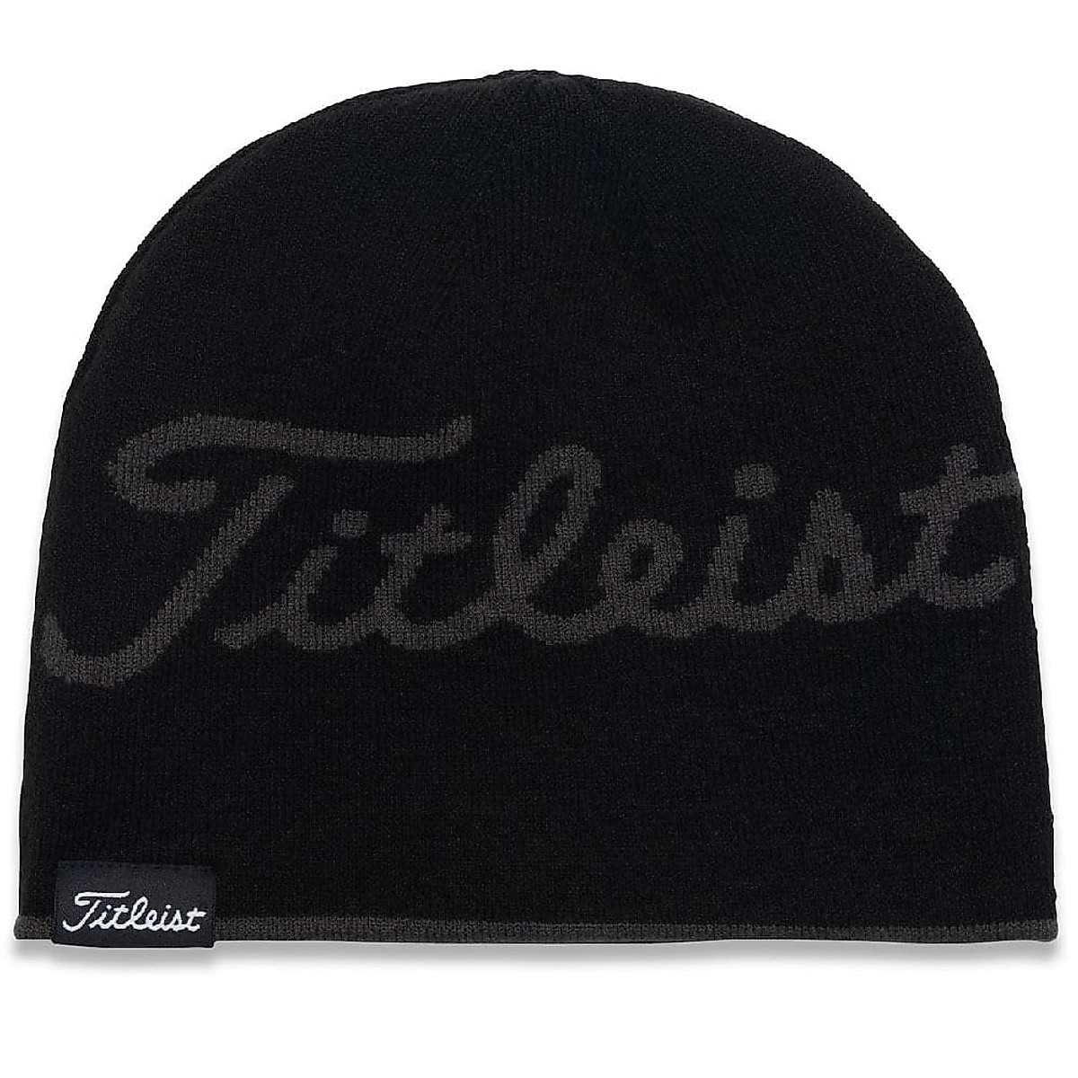 Titleist Men's Standard Lifestyle Beanie Essential, Charcoal/Black, One Size