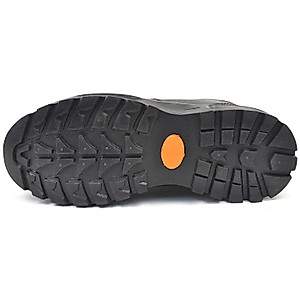 LABO Men's Black Hiking Leather Boot Air Heel 5712 7