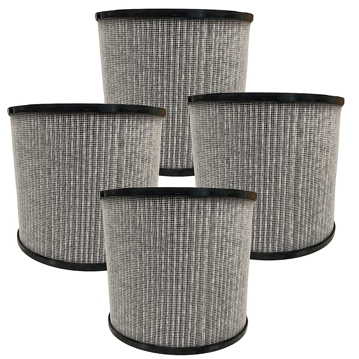 Think Crucial 3-in-1 HEPA Style Air Purifier Filter Compatible with Bissell MYair Personal Air Purifier 2780A, replacement for Part 2801 (2 PACK)