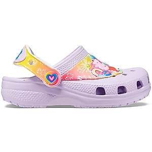 Crocs Unisex-Child Classic Peppa Pig Clogs | Toddler Shoes, Lavender, 6 Toddler