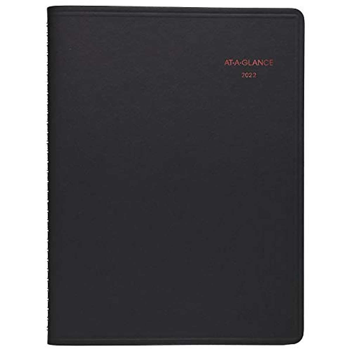 2022 Weekly & Monthly Appointment Book & Planner by AT-A-GLANCE, 8-1/4" x 11", Large, 800 Range, Black (7086405)