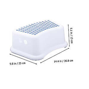 Veemoon Non-Slip Stool ' Step Stools Lip Gloss Base Stools Kitchen Step Stool Household Stool Toddler Potty Training Aid Bathroom Stool Furniture Stool Thickened Stool