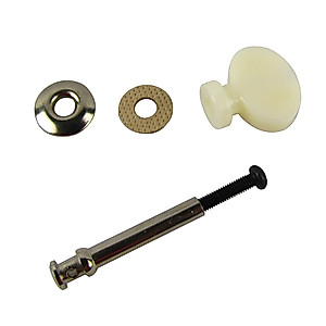 IKN White Ukulele Tuning Pegs Pin Machines Tuners Pack of 4