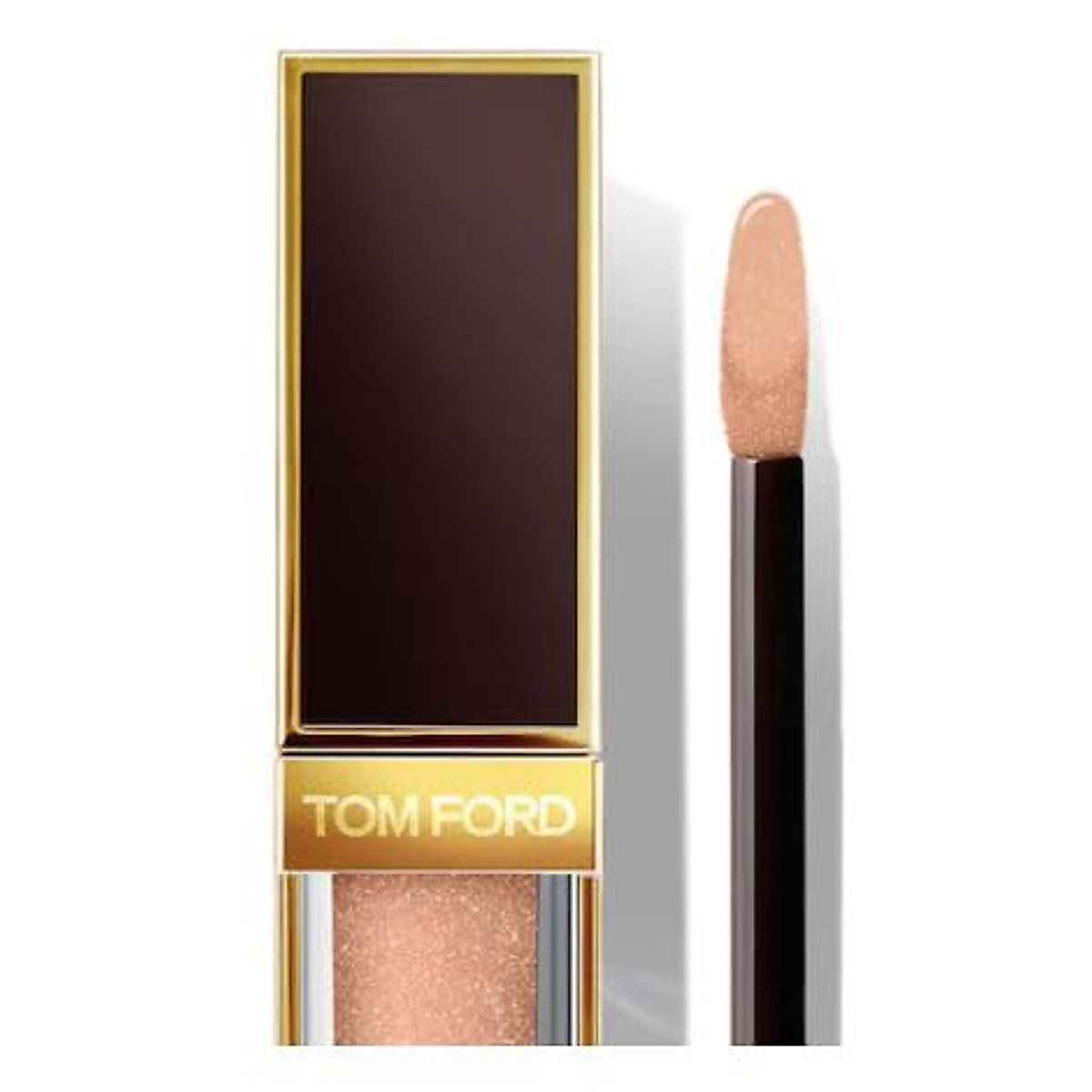 Tom Ford Gloss Luxe Lip Gloss - 21 In The Buff (nude with gold pearl) .19 fl oz / 5.5 ml