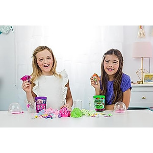 Sugar Surprise Collectible Dolls, 10 Surprise Pieces, Reusable Fluff & Mold Accessories, Sensory Play, Ages 3+