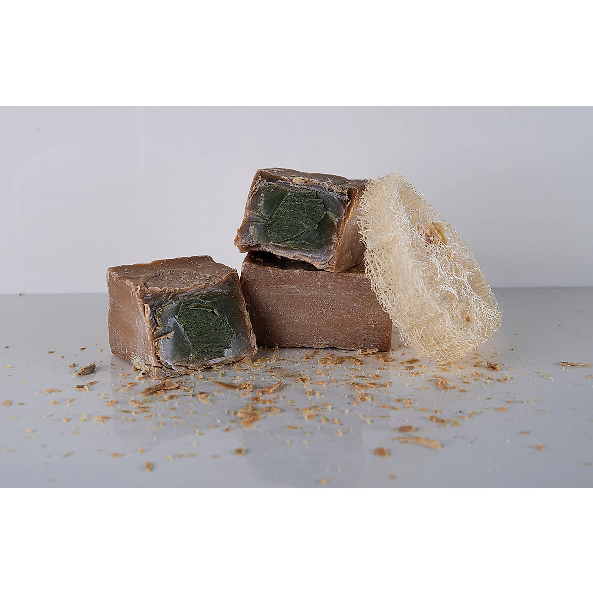 Aleppo Soap - 2 Pack - 8 oz each - Laurel Oil, Virgin Olive Oil, Natural & Handmade from Origin