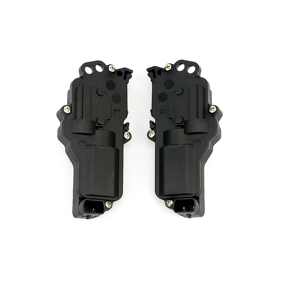 Power Door Lock Actuator, Right and Left Side Compatible with Ford, Mercury, Mazda, Lincoln Vehicles - F150, F250, F350, Excursion, Expedition, Mustang - Replaces 6L3Z25218A42AA, 6L3Z25218A43AA