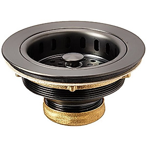 Kingston Brass Dark Bronze Kitchen Sink Strainer
