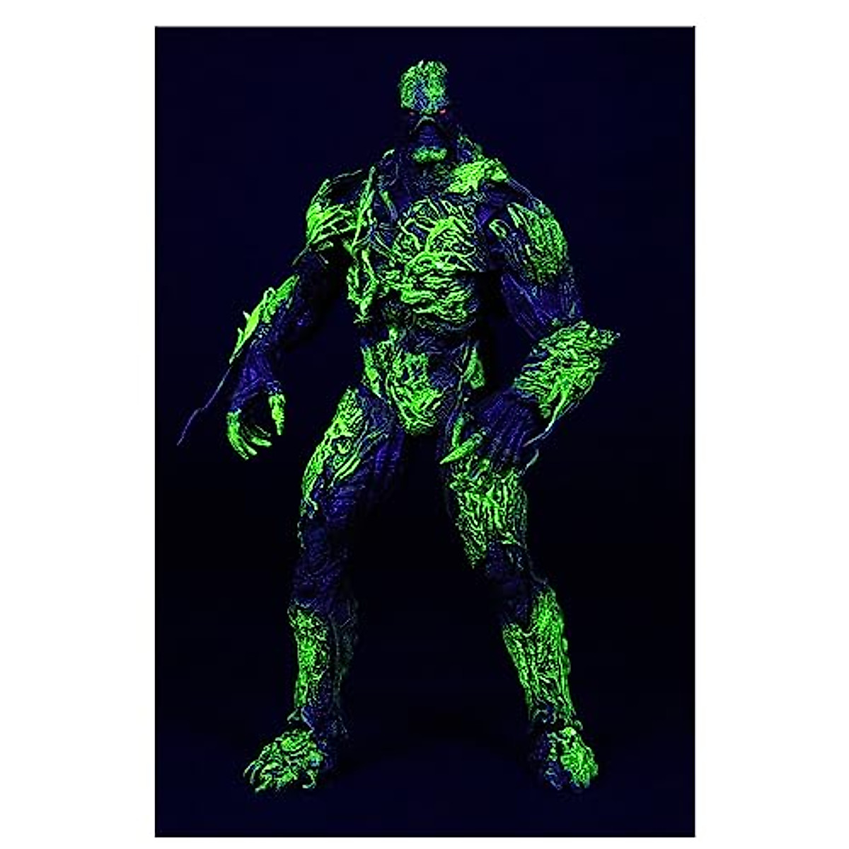 McFarlane Toys - DC Multiverse Swamp Thing Glow in The Dark Edition Gold Label MegaFigure, Gold Label, Amazon Exclusive