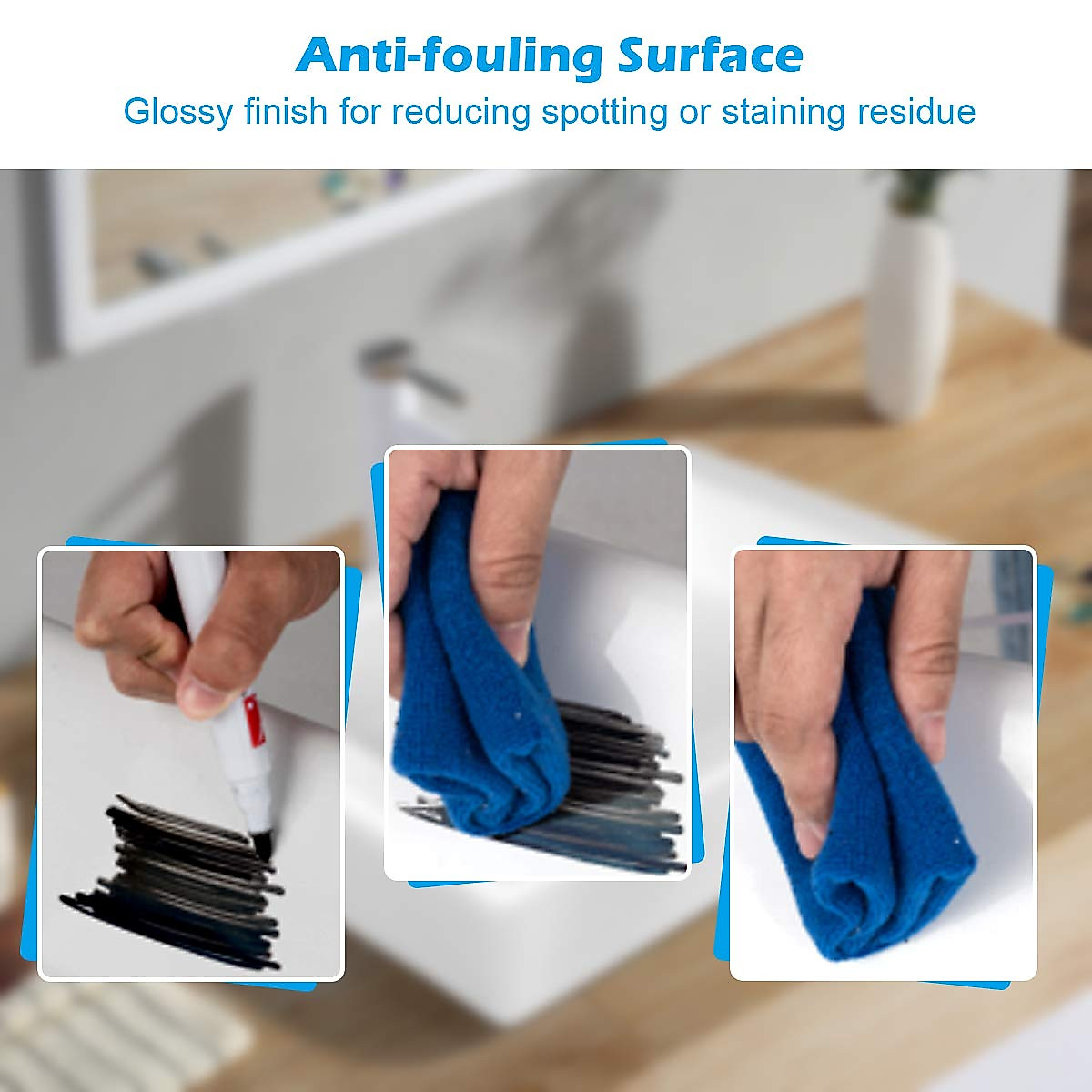 Tangkula 24" x 14" Rectangle Bathroom Vessel Sink, Porcelain Porcelain Ceramic Above Counter, Basin Vessel Vanity Sink Art Basin with Pop-up Drain, Ideal for Home, Restaurant and Hotel, White