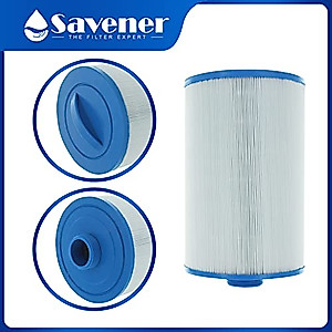 Savener Spa Filter Replacement for Unicel 6CH-47, Filbur FC-0315, PTL47W-P4,373043 Hot Tub Filter, 47sq.ft, 2 Pack