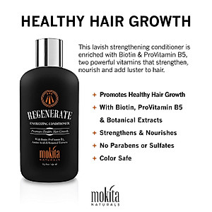 Mokita Naturals Regenerate Volumizing Shampoo and Regenerate Energizing Conditioner Bundle