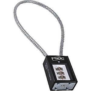 FSDC (Firearm Safety Devices – FSDC-CL1996RCB 14" Combination Cable Gun Lock - California DOJ Approved Lock - Scratch-Resistant Paint Finish – 3-Pack