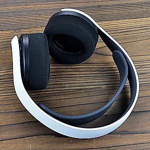 Replacement Earpads Fit for Sony Playstation 5 Pulse 3D PS5 Wireless Headphones Ear Cushions Ear Cups Earmuff (Football net)