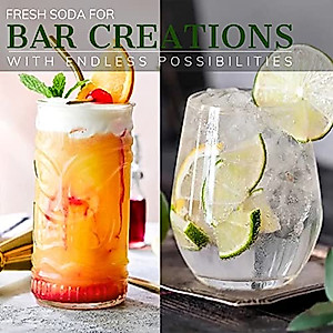 8 Gram CO2 Seltzer Water Cartridges 10PK for Portable Soda Water Bottle, Soda CO2 Chargers 10PCS