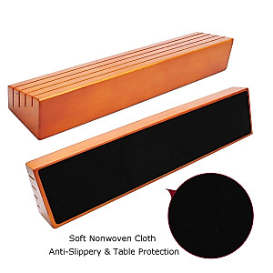 Wooden Playing Card Holder Set of 2 Solid Card Tray Rack Organizer for Kids Seniors Adults - 13.8 inch* 3.1 Inch Extended Versions Long Enough for Bridge Canasta Strategy Card Playing