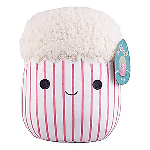 Squishmallows Original 10-Inch Arnel The Popcorn - Official Jazwares Plush - Collectible Soft & Squishy Stuffed Animal Toy - Add to Your Squad - Gift for Kids, Girls & Boys