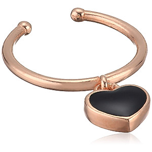 Alex and Ani Women's Depth of Love Adjustable Ring, 14kt Rose Gold Plated