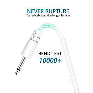 Bicmice 2.7Ft USB DC Charging Cable 2.5mm DC Charger Cord Fast Charging Replacement Cable