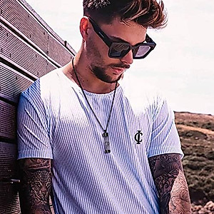 MPRAINBOW Stainless Steel Glass Bottle Hourglass Cremation Vial Urn Pendant Charm Necklace For Ash Memorial Keepsake For Men Women Pets