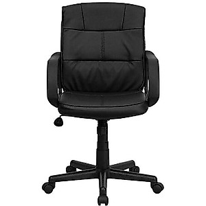 JHUS Computer and Desk Chair Black Gaming Chair Office Chair Gaming Desk Computer Chair high Chair Home Office Desk Chairs Office Chairs Home Office Office Swivel Chair Compute