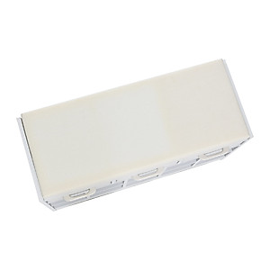 Household Essentials Entryway Storage Bench with 3 White Drawers 10 Shoe Compartments and Cushioned Seat in Scandinavian White