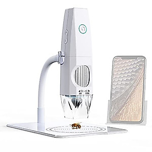 KXDFDC 2MP 1080P WiFi Electron Microscope USB Mobilephone Computer Connecting Microscope Photo Video Portable Electron Microscop