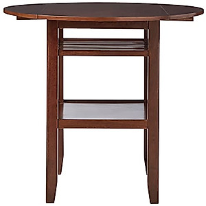 ACME Furniture Tartys Counter Height Table, Cherry