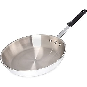 Carlisle FoodService Products 60712RS 12" Stainless Steel SSAL 2000™ Fry Pan