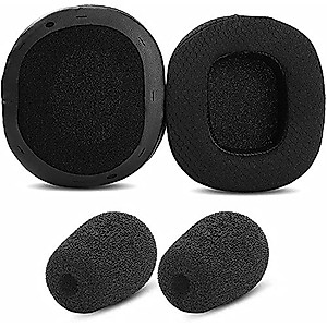 Ear Pads Cushions Replacement Compatible with Razer BlackShark V2 Pro Wireless Gaming Headset Mic Covers Foam