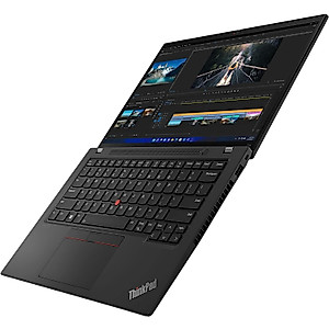 2024 Lenovo ThinkPad T14 Gen 3 Business Laptop (14" FHD+, AMD Ryzen 5 Pro 6650U, 16GB DDR5 RAM, 1TB SSD, 6-Core(Beats i7-1165G7)) Backlit KB, Fingerprint, FHD Webcam, 3-Year WRT, Win 11 Pro, Black