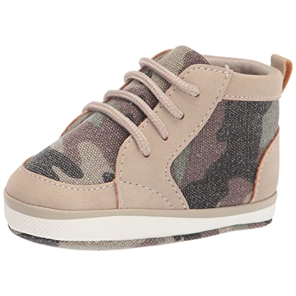 Baby Deer Baby Boys Trey Crib Shoe Ankle Boot, Brown, 3 6 Months Infant