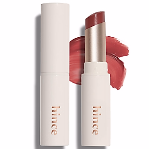 HINCE Mood Enhancer Lip Glow, Moisturizing Lip Balm with Shea Butter & Sweet Almond, Non-Sticky and Long-lasting Tinted Lip Tint with Buttery Balm Texture for Neutral Color 0.2oz. (1, DEAR ROSE, 02)