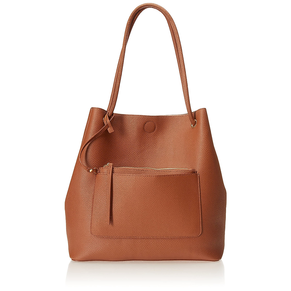 Amazon Essentials womens Joela shoulder bag, Light Brown, One size US