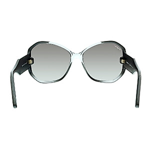 Salvatore Ferragamo Geometric Sunglasses SF942S 007 Gray Gradient 61mm 942