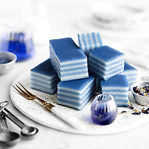 Suncore Foods Dried Butterfly Pea Flowers Bloom, Caffeine-Free Tea, Gluten-Free, Non-GMO, 1oz (1 Pack)