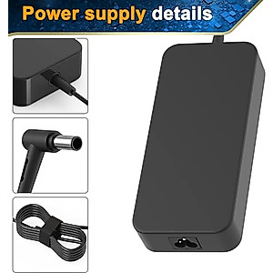 XTEES 180W 20V 9A Charger for ASUS Rog Zephyrus G14 G15 GA401I GA502 GA502D GA502DU GA502IU GA401 GA401II GA401IV TUF505DT TUF505DU ADP-180TB H Power Connector Cable